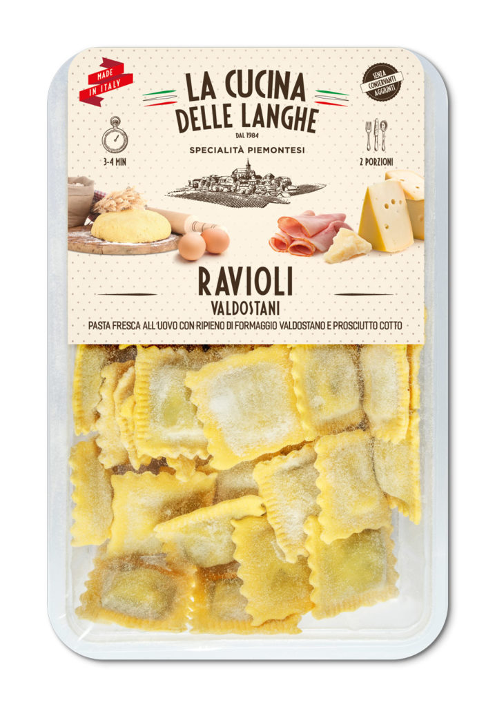 Ham and cheese ravioli – La Cucina delle Langhe